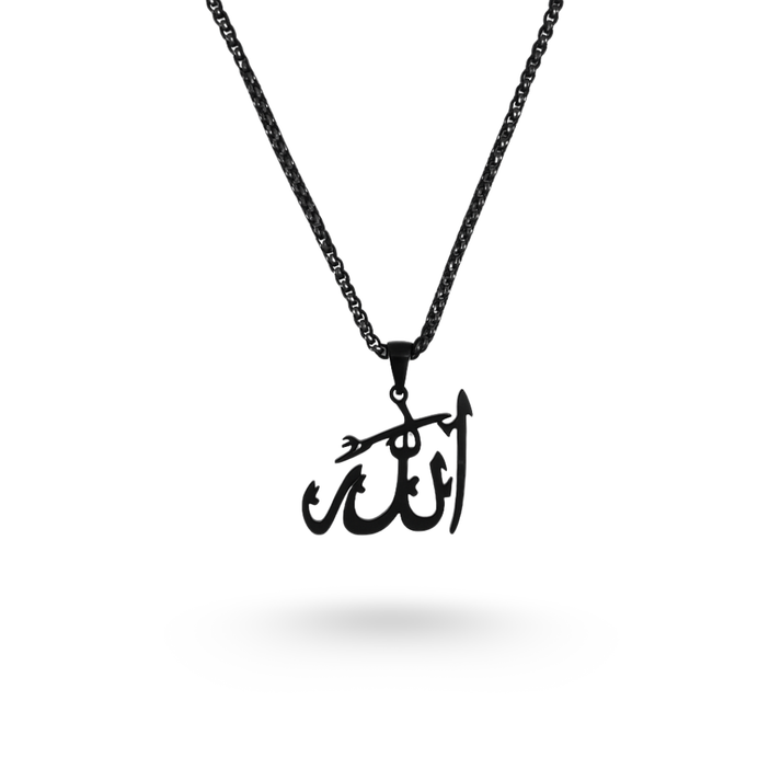 Allahu Akbar Locket (BLACK) – amour.com.bd